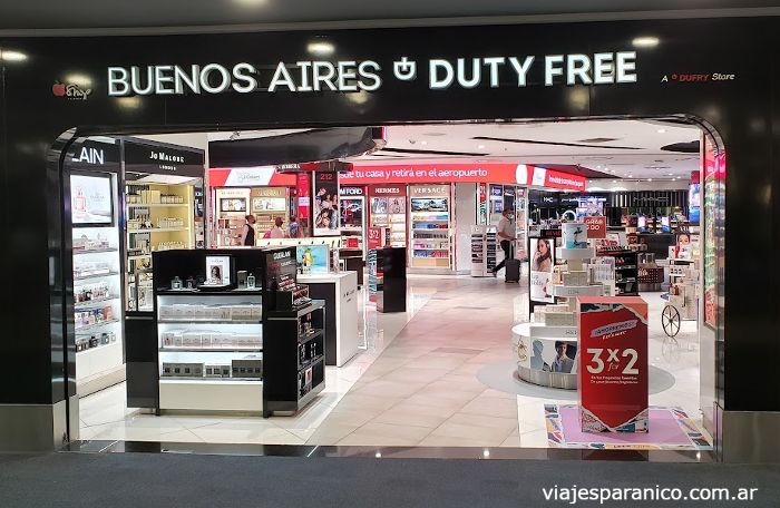 Comprar online en el free shop de Ezeiza - Viajes Para Nico